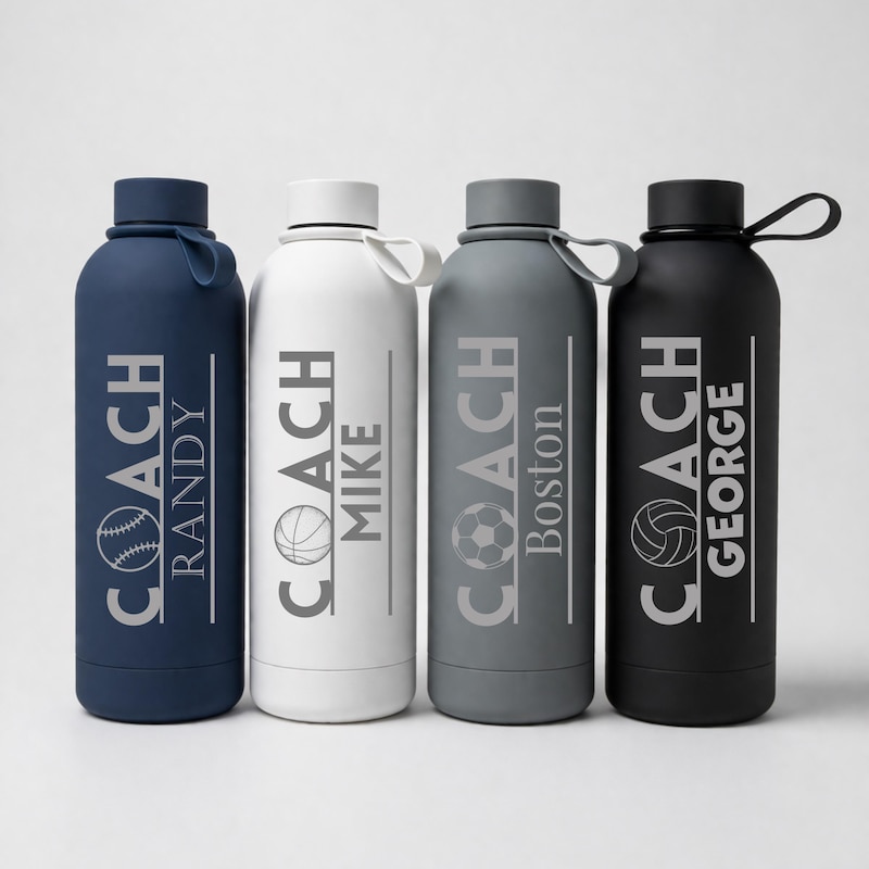 Custom Coach Water Bottles - Etsy