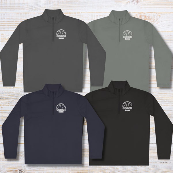 Custom Coach Pullover - Etsy