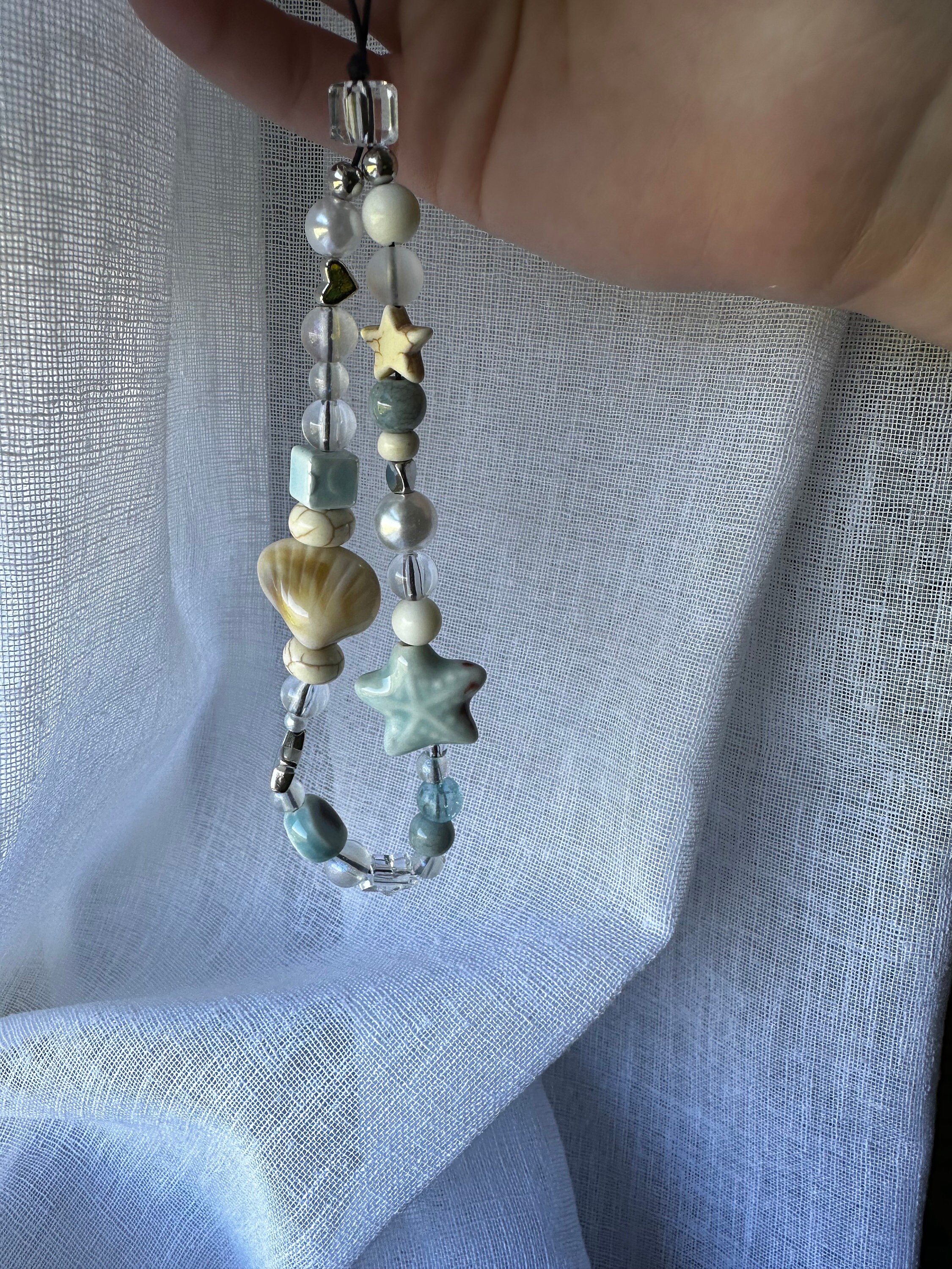 Ocean Phone Accessories| Phone Chain| Ocean Blue Phone Chain| Ocean ...