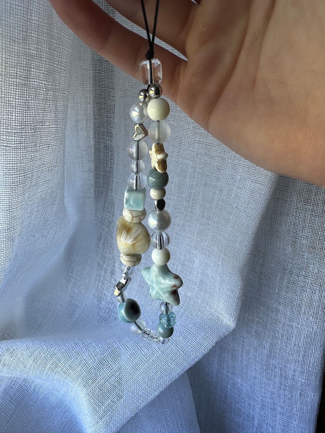 Ocean Phone Accessories| Phone Chain| Ocean Blue Phone Chain| Ocean ...