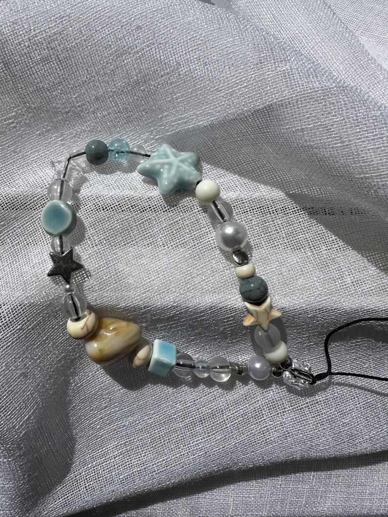 Ocean Phone Accessories| Phone Chain| Ocean Blue Phone Chain| Ocean ...