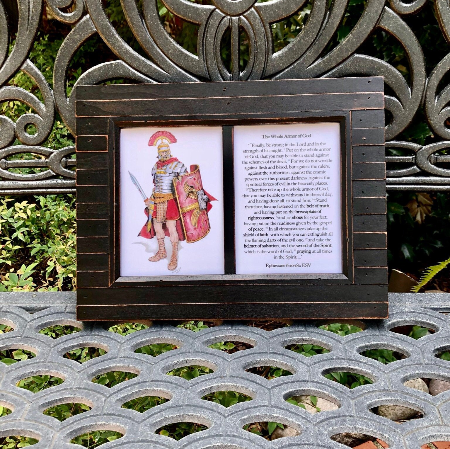 Armor of God Roman Solider Pen and Ink Drawing Ephesians 6 - Etsy