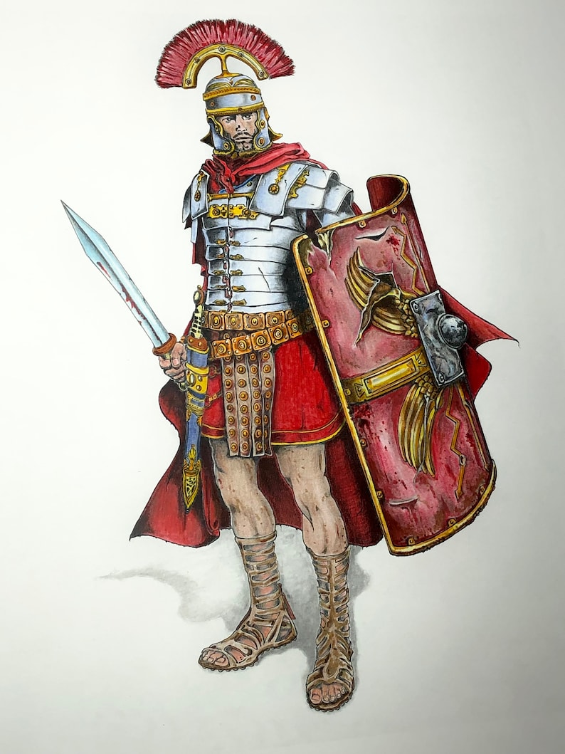 Armor of God Roman Soldier Ephesians 6 Centurion Guard - Etsy Australia