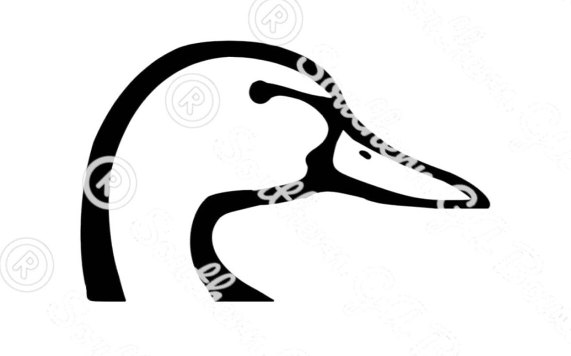 Duck Head Decal for Car Home Tumblr Laptop Ect. I Would Recommend 3 ...