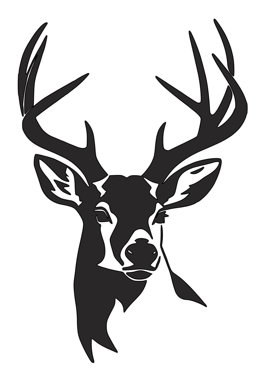 Buck Head Decal for Car Home Tumblr Laptop Ect. I Would Recommend 3 ...