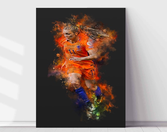 Lieke Martens Poster Woman Soccer Poster Soccer Wall Art - Etsy