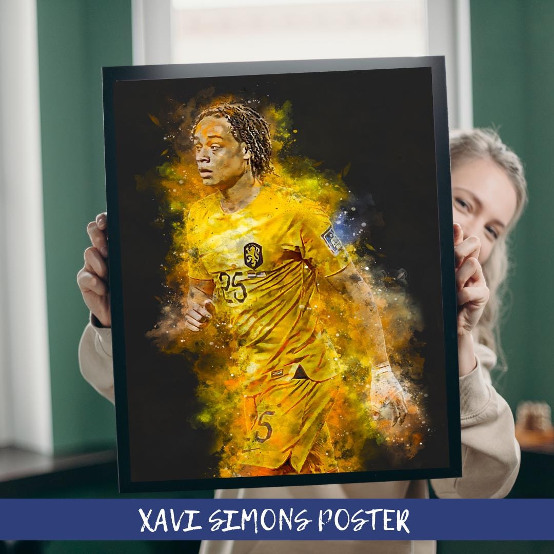 Simons-Fußballposter Ideal als Geschenk und für alle Innenräume ...