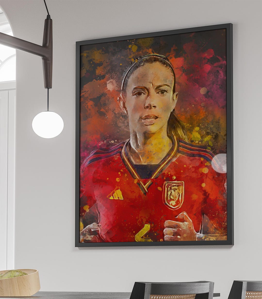 Aitana Bonmati Digital Poster - FC Barcelona Femení Legend Art - Spain ...