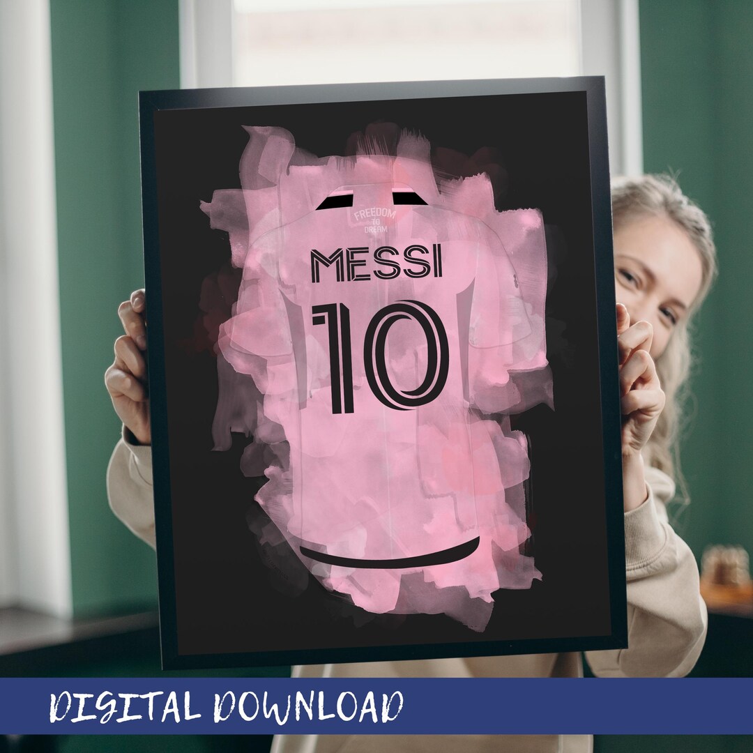 Lionel Messi Poster Digital Download File One Large File to Print in A4 ...
