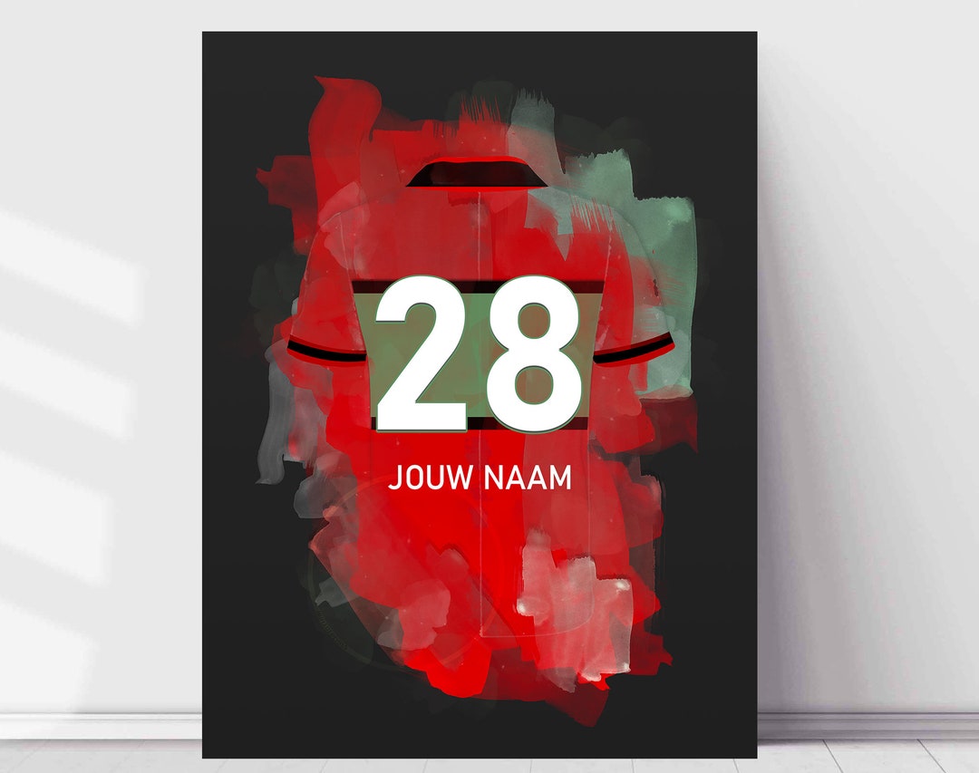 NEC Nijmegen Poster Unique Personalized Football Poster Custom Football ...