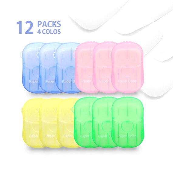 Hand Wash Paper Soap Sheets Disposable Cleaning Mini Portable - Etsy