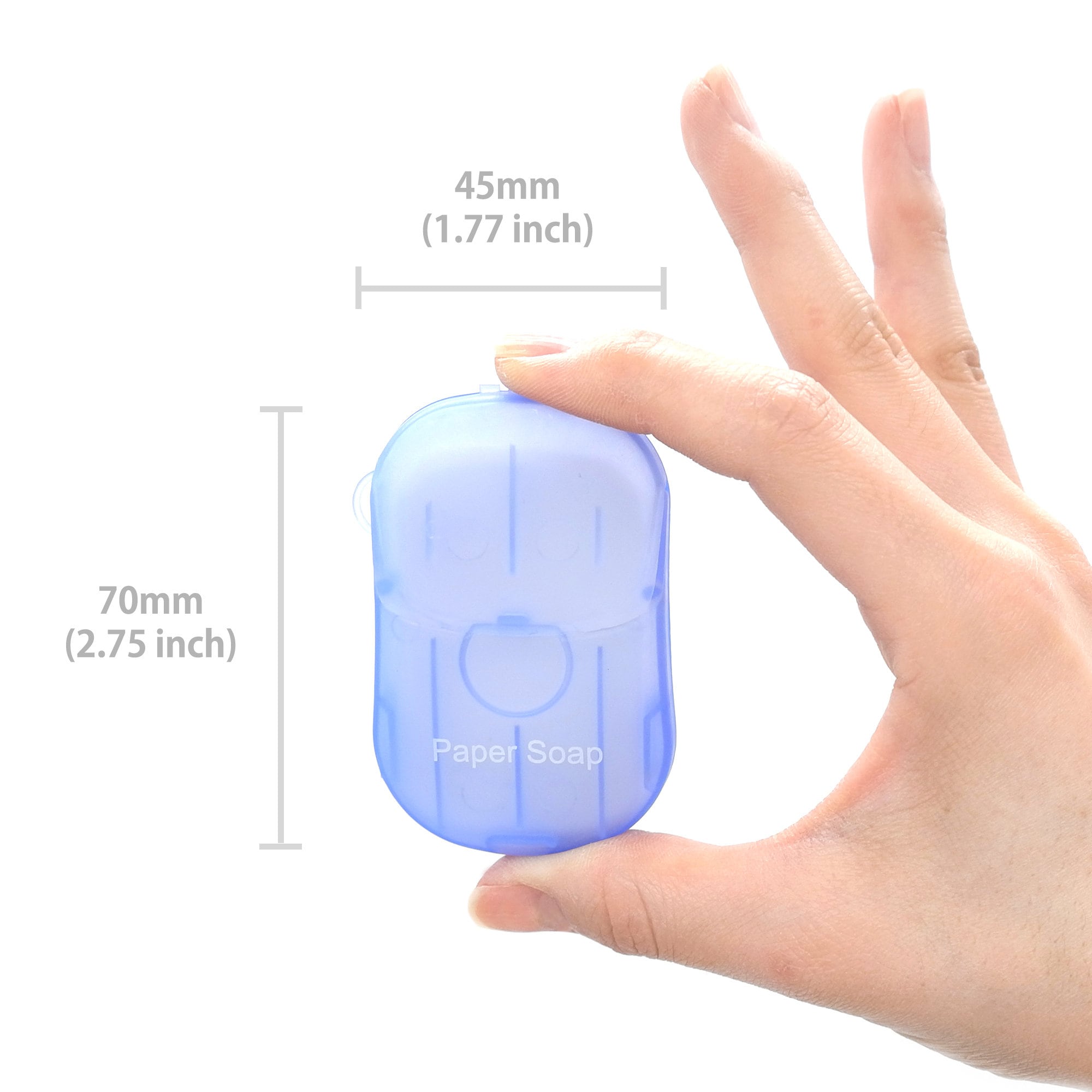 Hand Wash Paper Soap Sheets Disposable Cleaning Mini Portable Travel ...