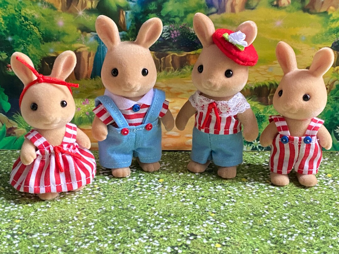 Nautical/seaside Themed Matching Outfits Handmade for a Family of Four ...