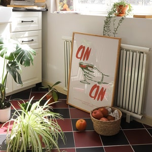 Cin Cin Poster | Physical Print | - Etsy