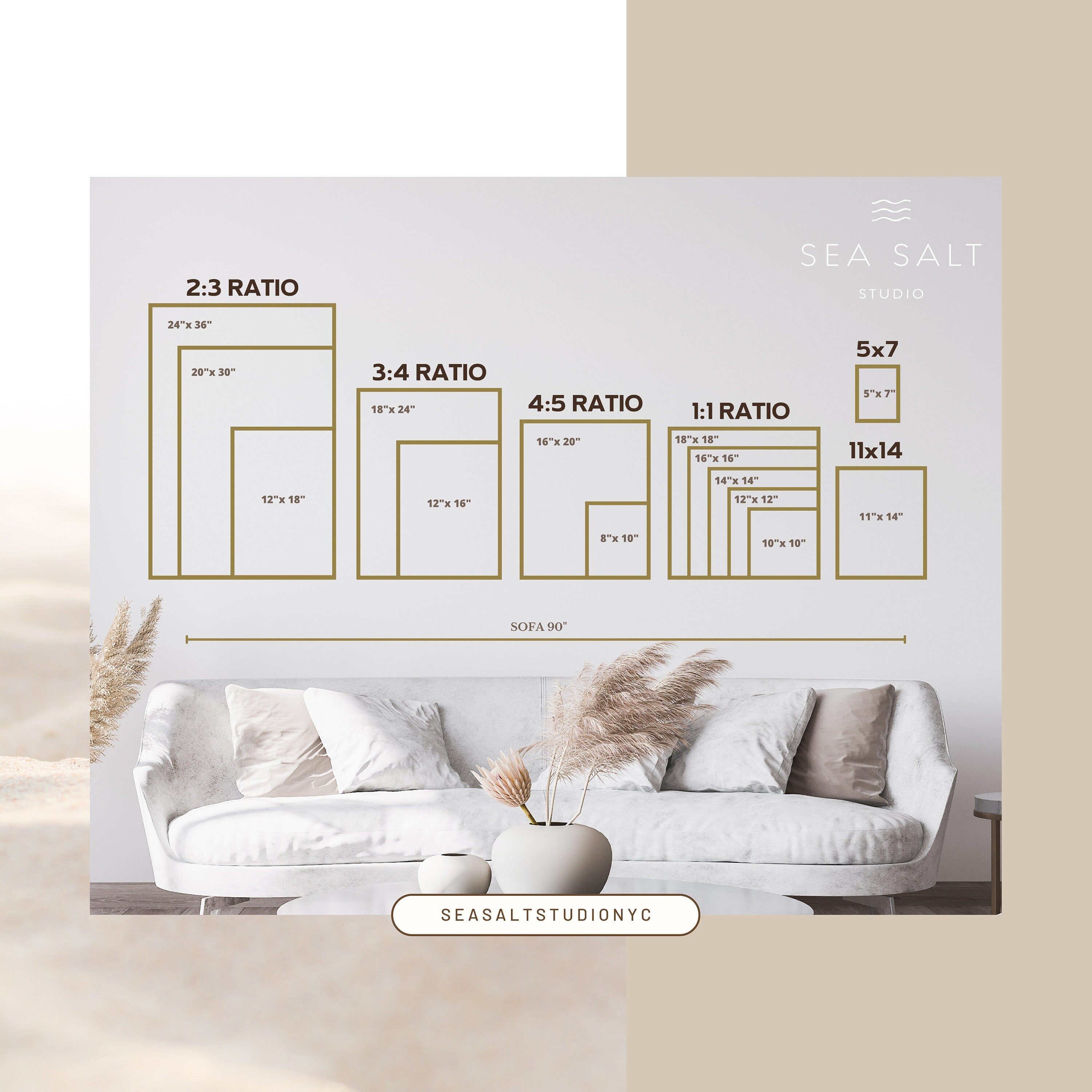 Scallop Seashell Poster | Physical Print | Aesthetic | Beach Boho ...
