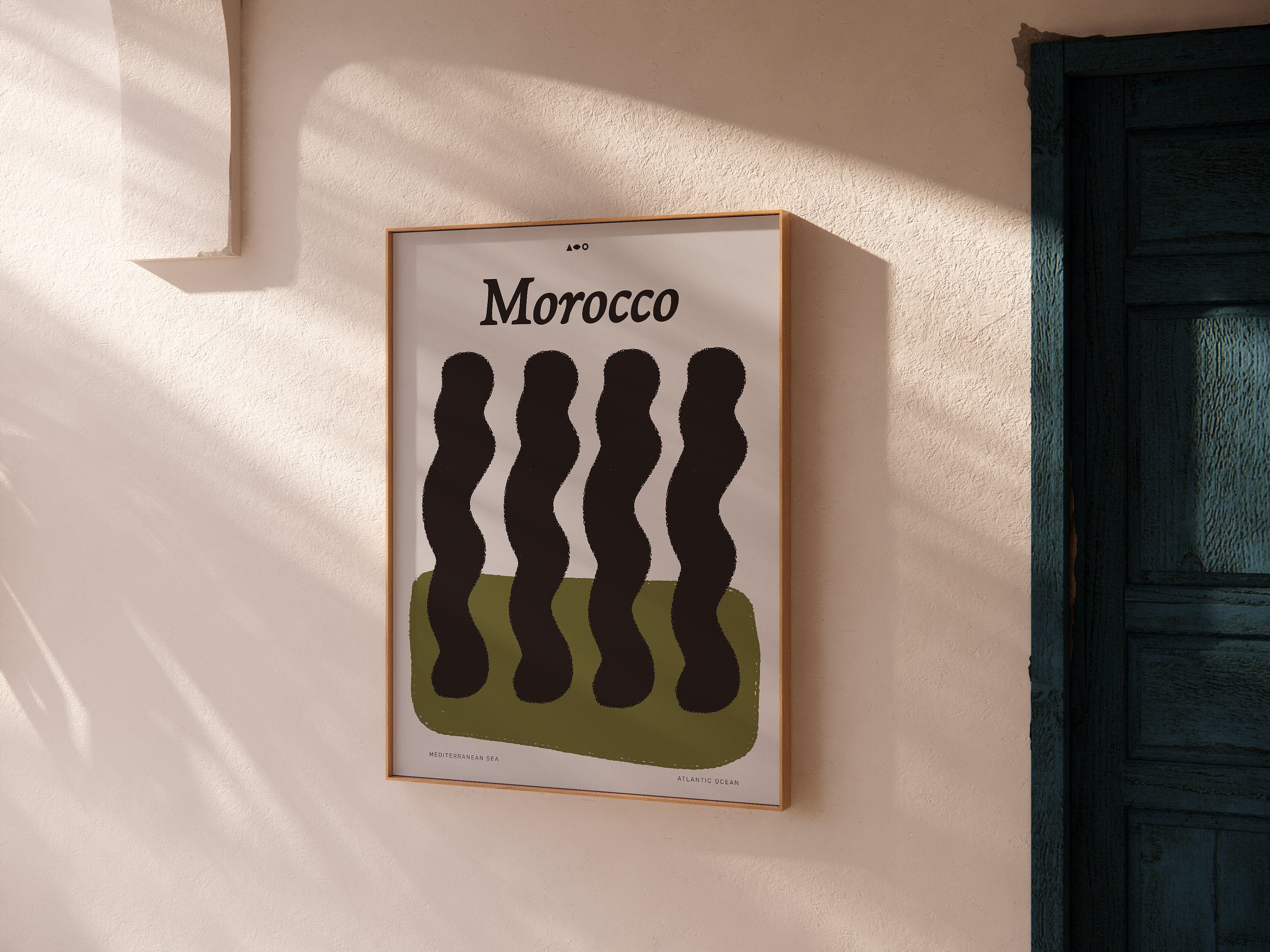 Morocco Poster Physical Print Aesthetic Travel - Etsy