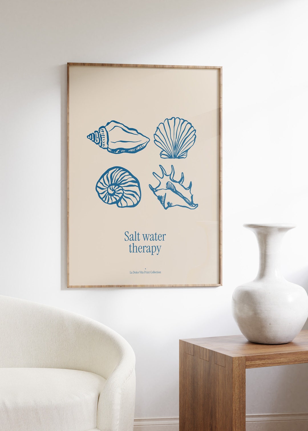 Salt Water Therapy Poster | Physical Print | - Etsy