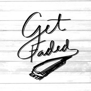Get Faded Svg / Hand Drawn Barber Clip Art Png / Printable Clippers ...