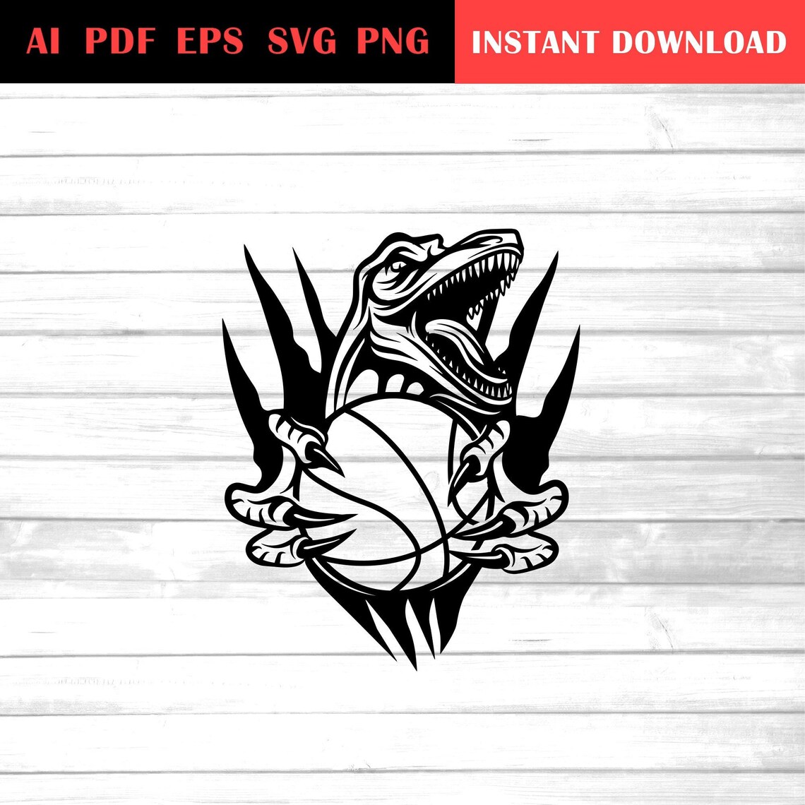 Raptor Wall Scratch Basketball Ball Svg / Basketball Png Printable ...