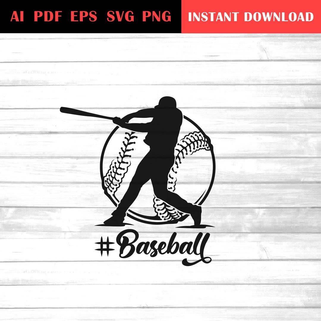 Baseball Player Batter Svg / Baseball Ball Smashed Clip Art /baseball ...