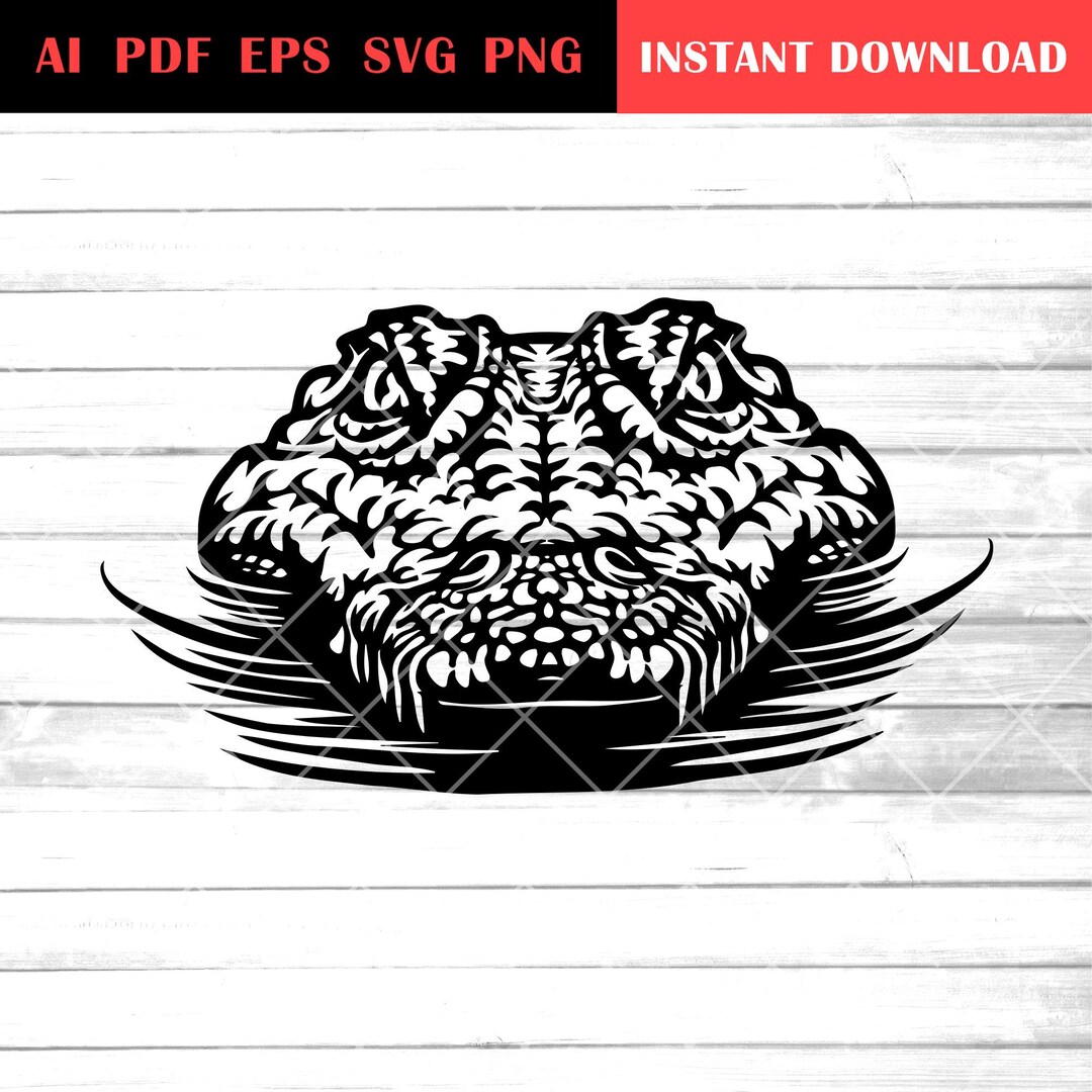 Crocodile Svg , Alligator Svg , Croc Clip Art , Gator Png , Cricut and ...