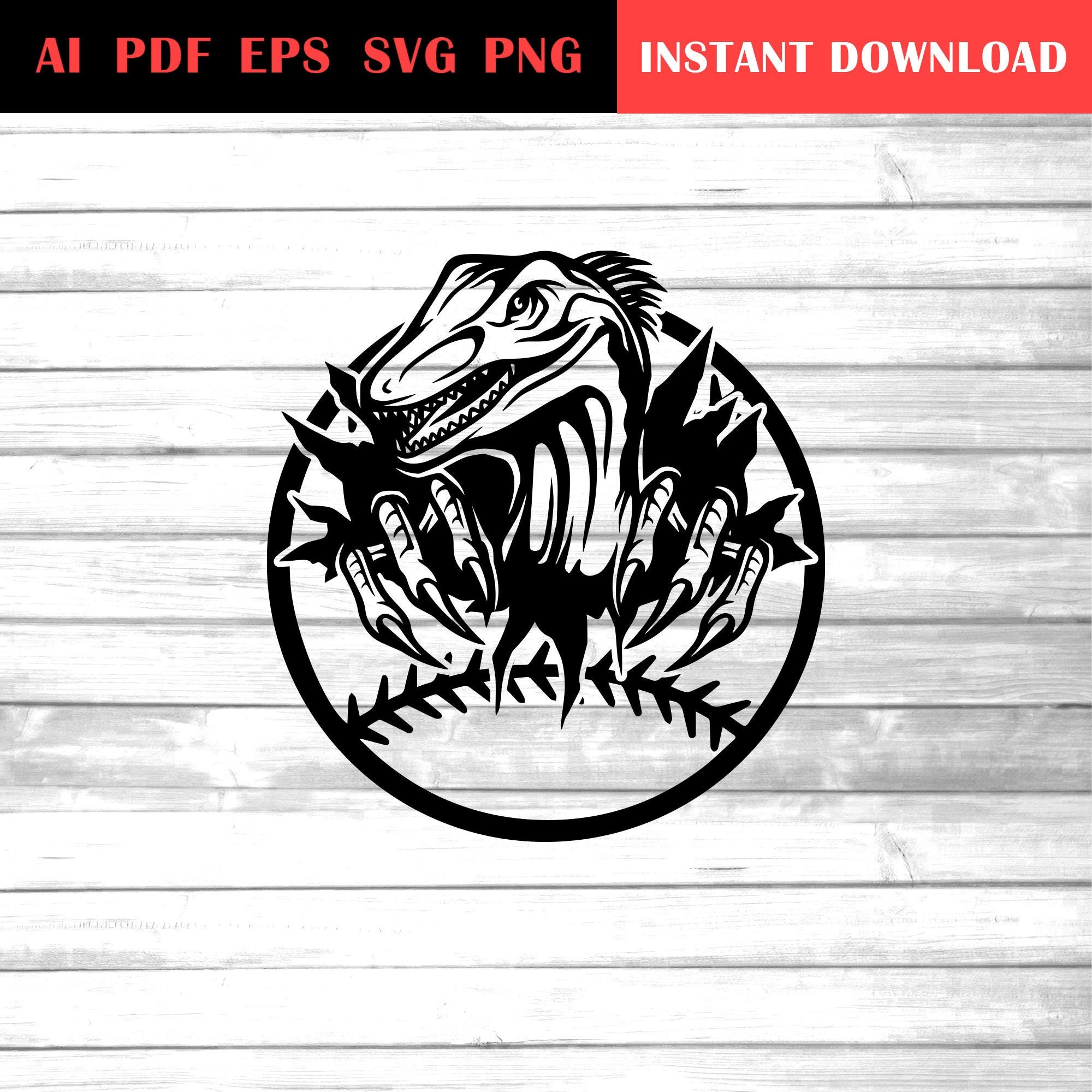 Raptors Baseball Logo