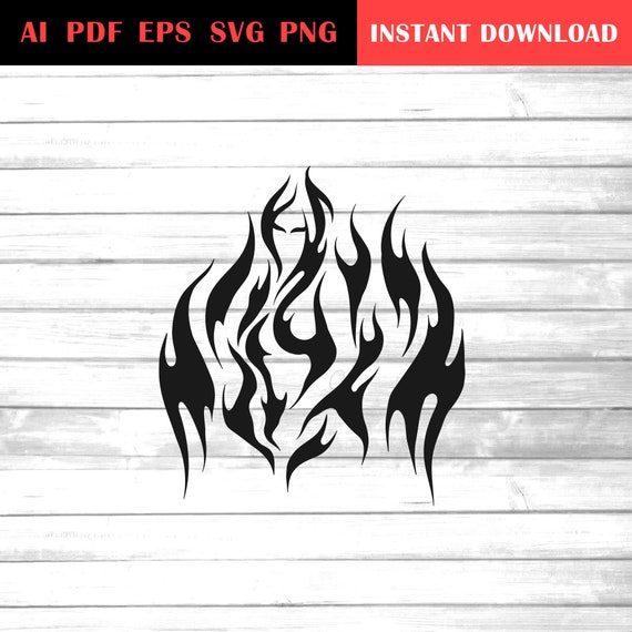 Fire Lady Svg / Fire Woman With Wings Svg / Girl on Fire and - Etsy