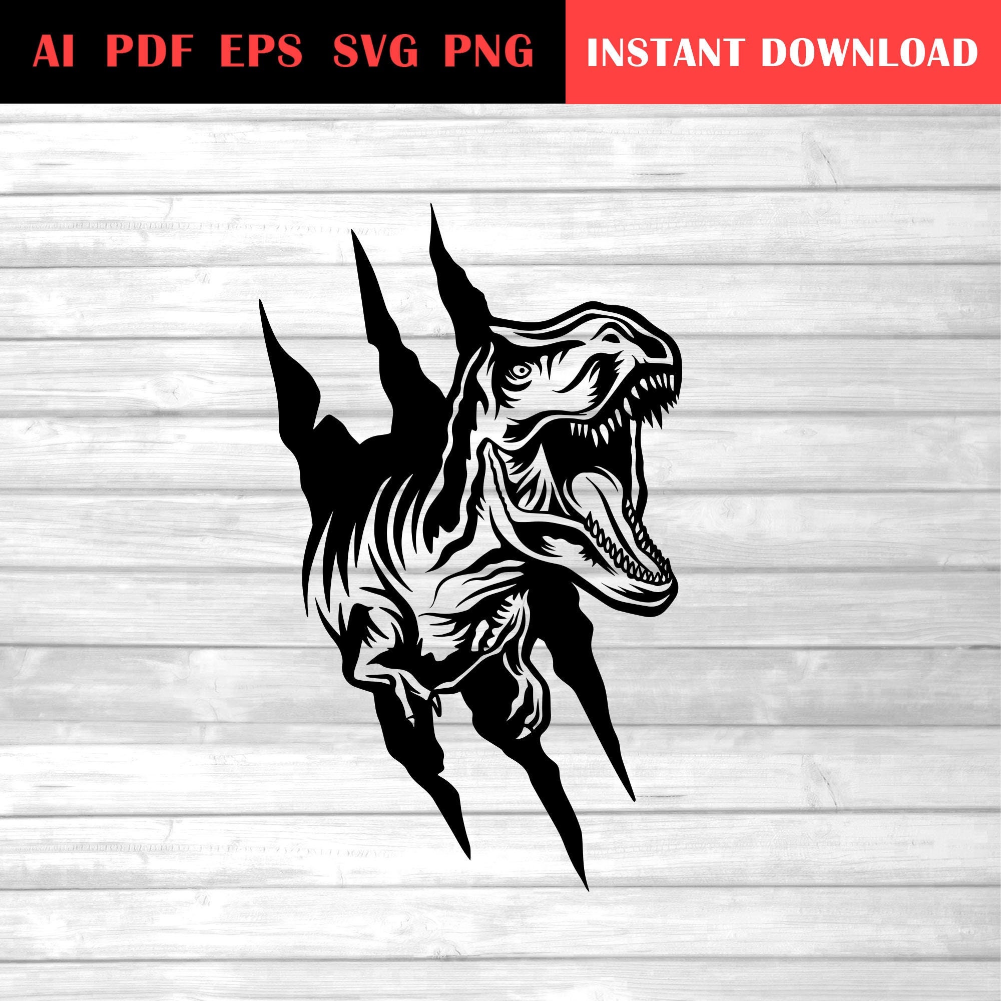 T-rex T. Rex Tyrannosaurus Rex Svg / King of Tyrant Lizards | Etsy