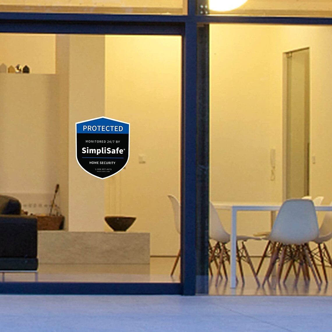 5 Simplisafe Window Stickers Weatherproof UV Protection Double Sided - Etsy