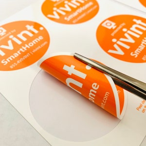 8 Vivint Security Window Stickers - Etsy