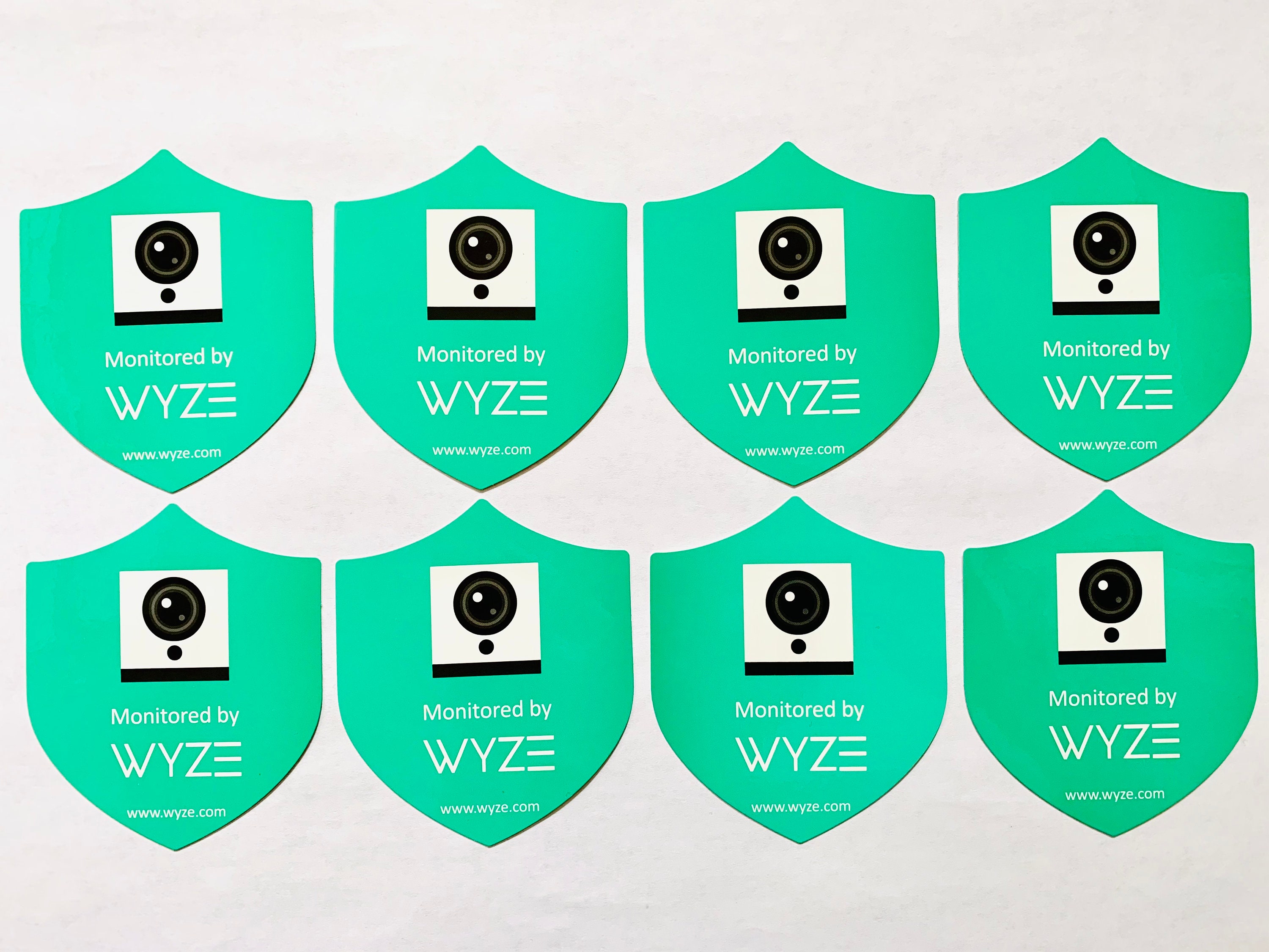 8 Wyze Security Window Stickers - Sign Decal - Camera Alarm - Etsy