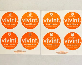 8 Wyze Security Window Stickers Sign Decal Camera Alarm - Etsy