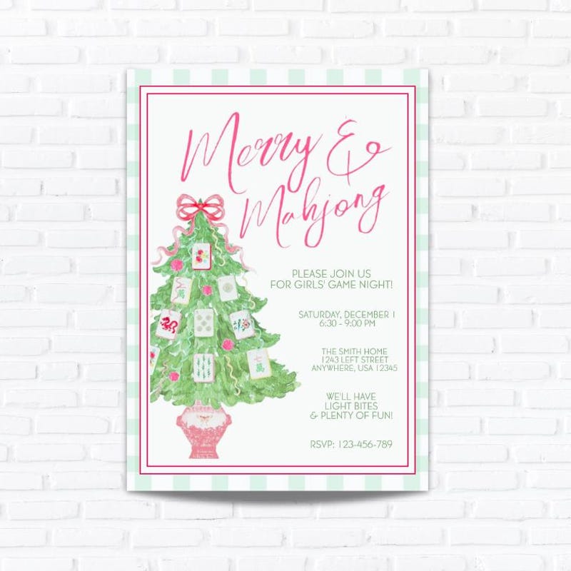 Merry Mahjong Cocktail - Etsy
