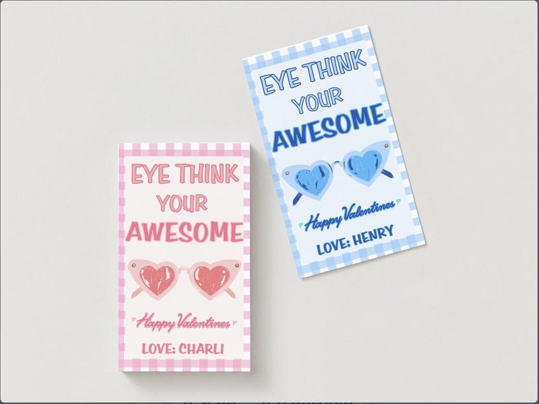 Printable Sunglasses Valentine Tag, You Are Spectacular, Valentines for ...