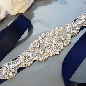 Turquoise Bridal Belt, Rhinestone Belt, Sash Belt, Blue Bridal Belts ...