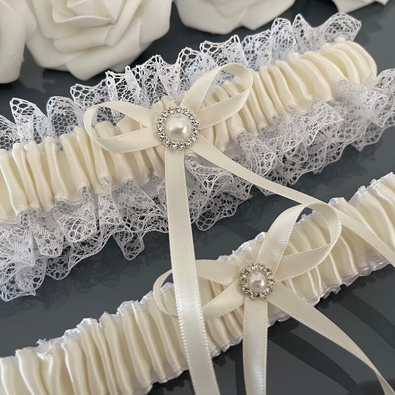 Wedding Garter Set - Etsy