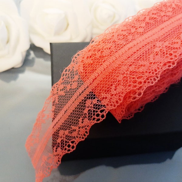 Red Lace Trim - Etsy