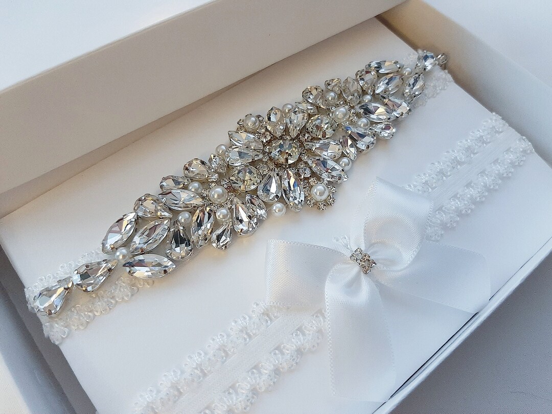 Wedding Garter for Bride, Wedding Garter Set, Wedding Garter, Garter ...
