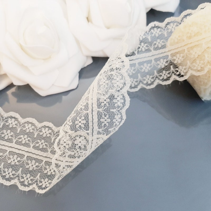 Ivory Lace Ribbon - Etsy