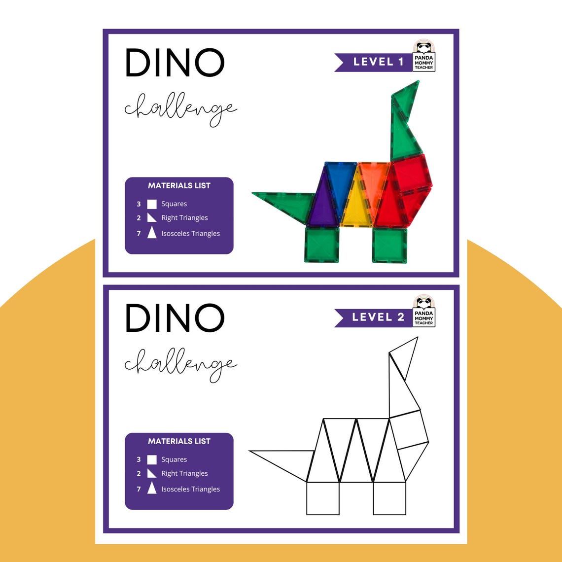 Magnetic Tile Challenge Cards (printable) - Etsy