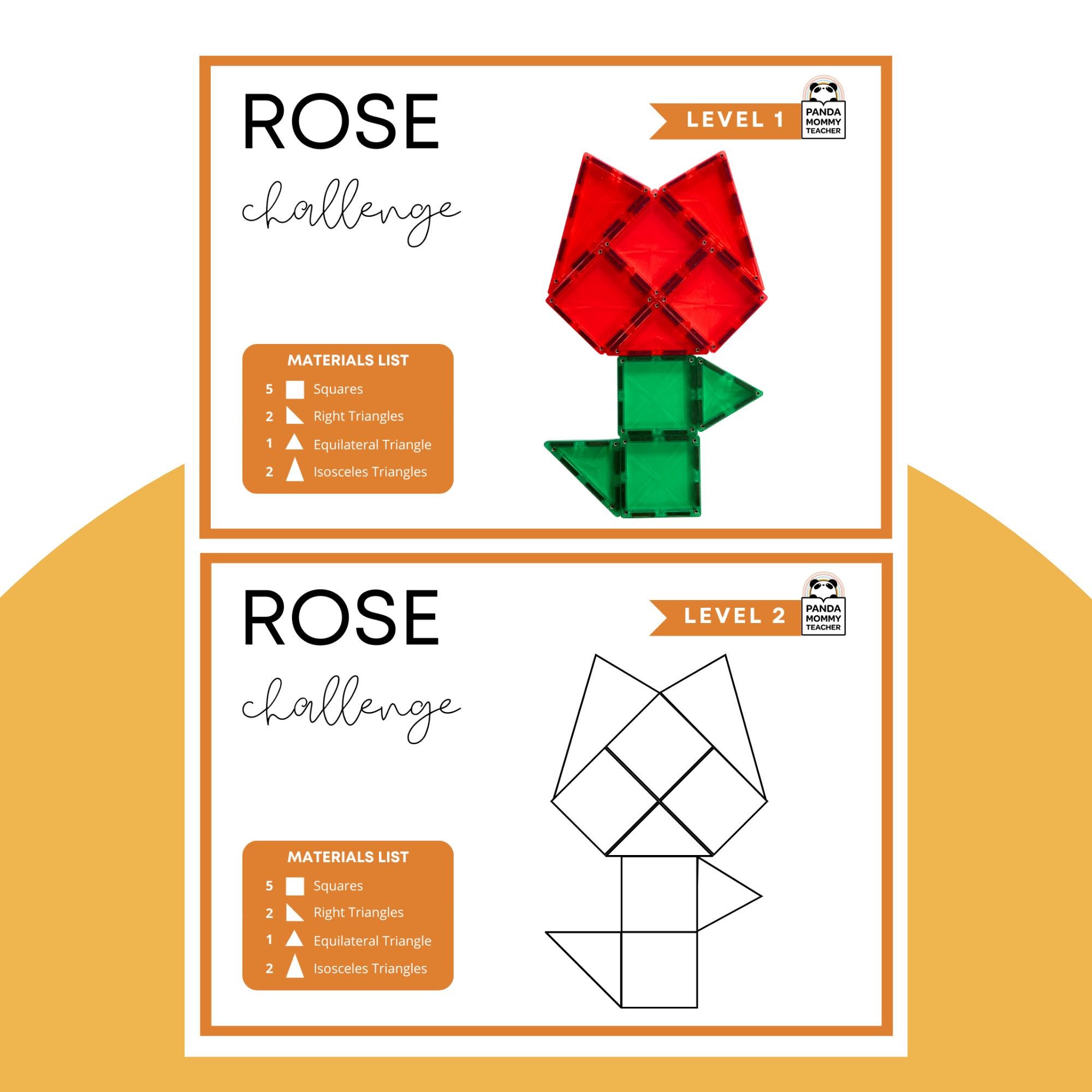 Magnetic Tile Challenge Cards (printable) - Etsy