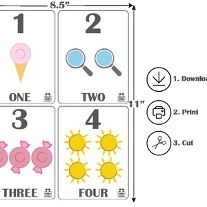 Around the World Number and Counting Cards - Mandala Loose Part ...