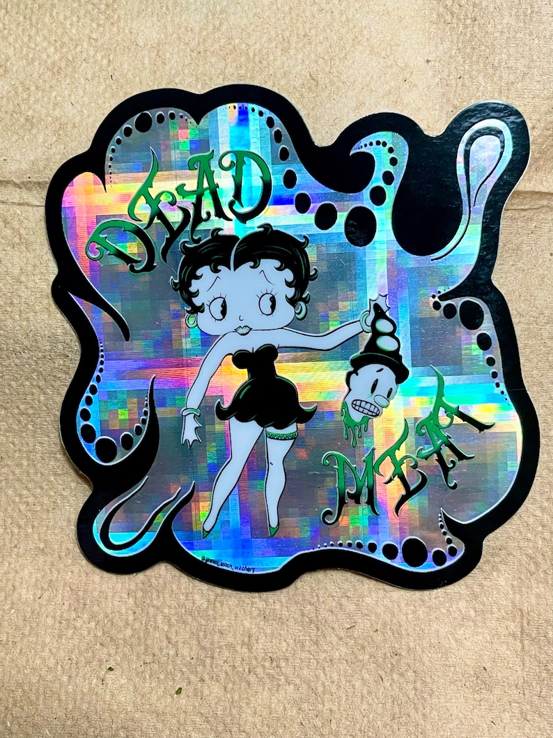 Betty Boop Sticker - Etsy
