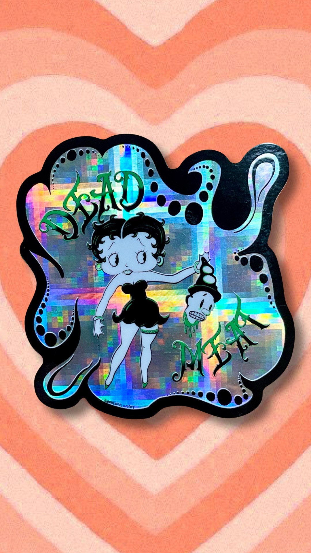 Betty Boop Sticker - Etsy
