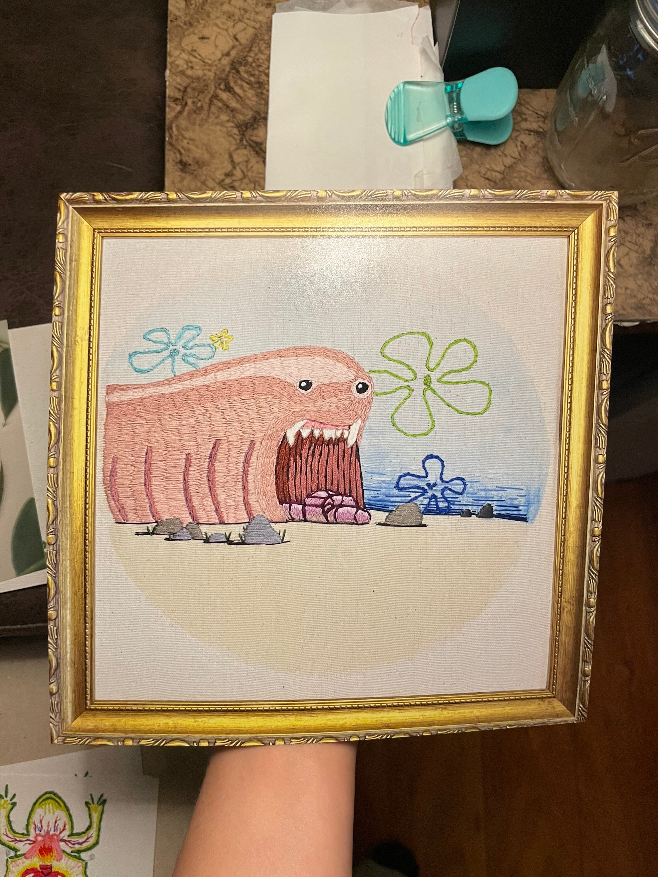 Alaskan Bull Worm Print - Etsy