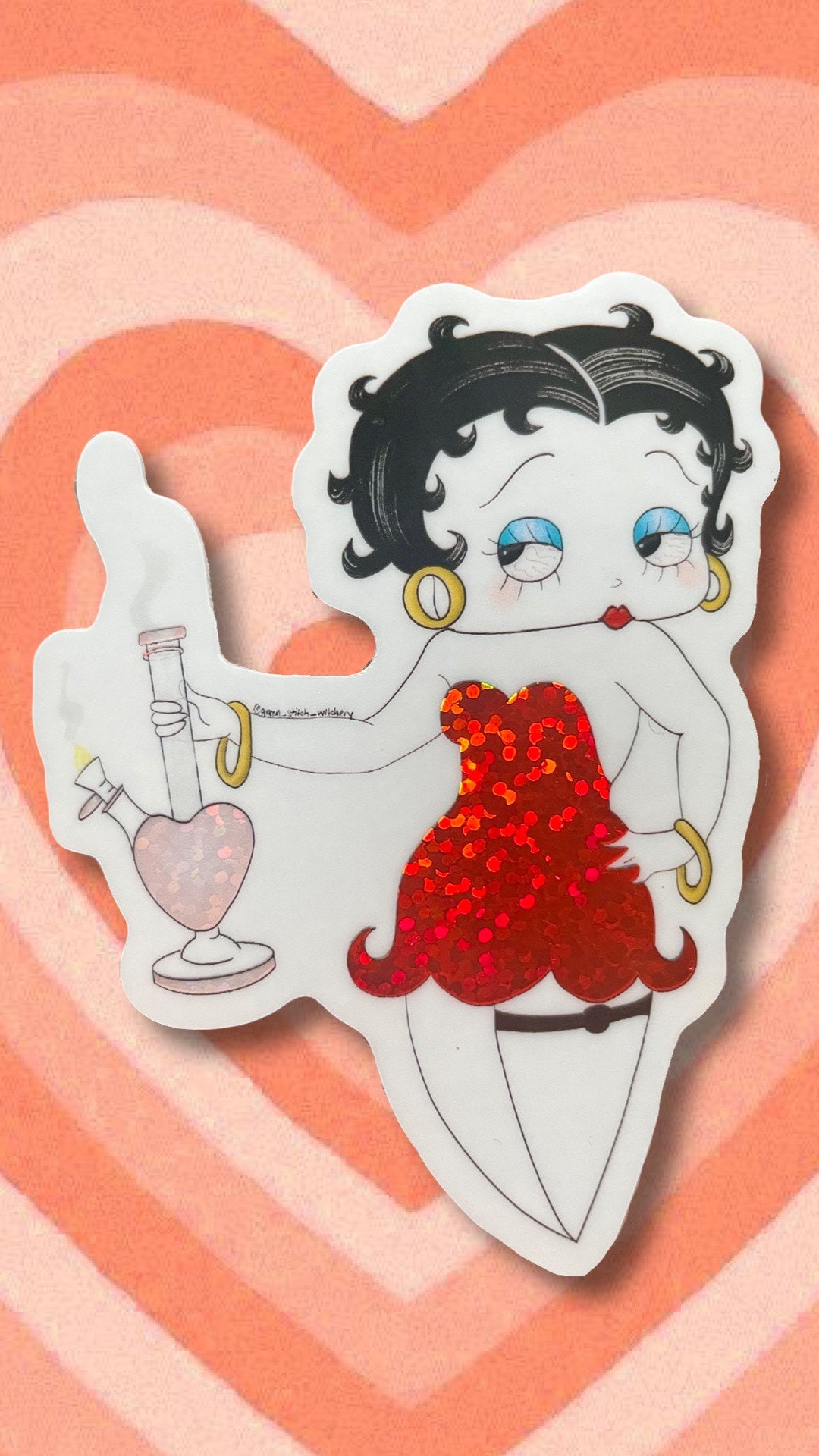 Betty Boop Sticker - Etsy