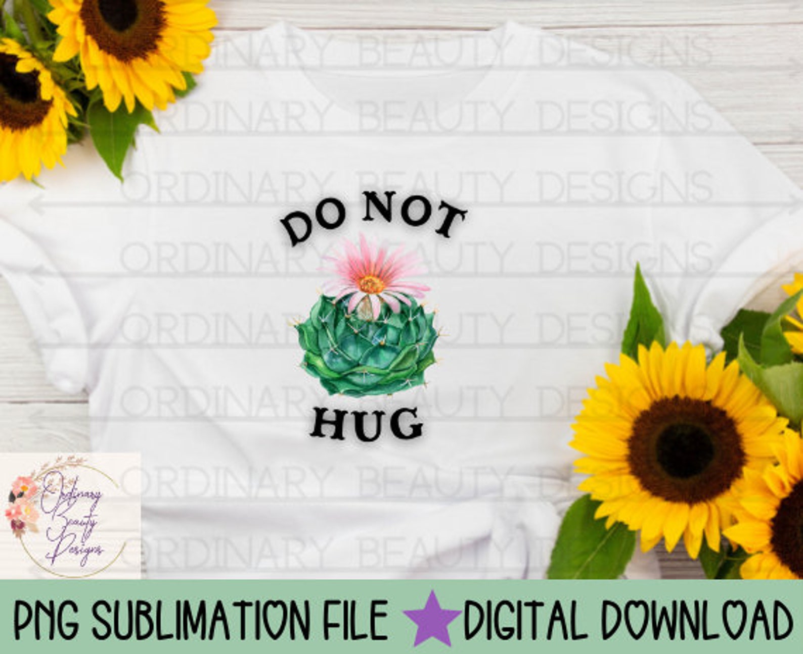 Do Not Hug Sublimation Design Do Not Hug Cactus Png Cactus - Etsy