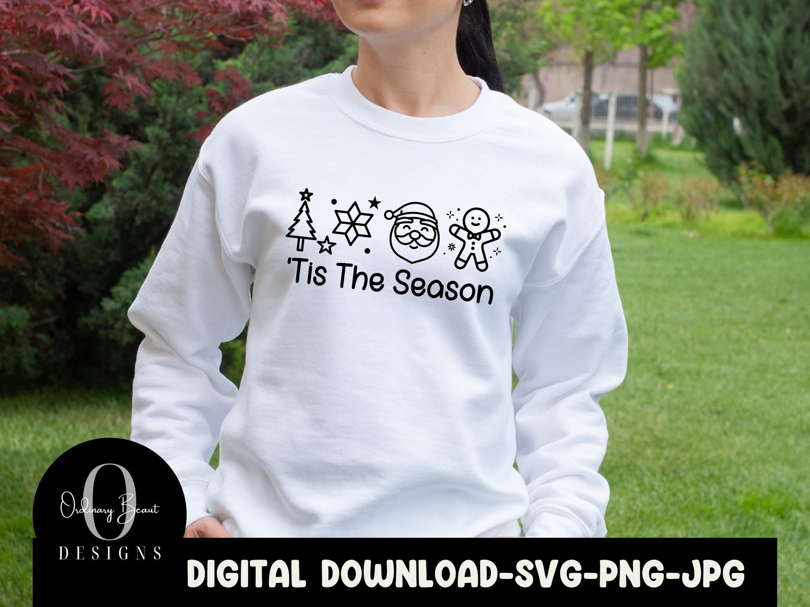 Tis the Season Christmas Svg Cricut Svg Silhouette Svg Tis - Etsy