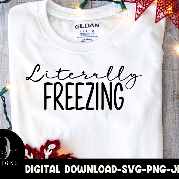 Freezing Svg - Etsy