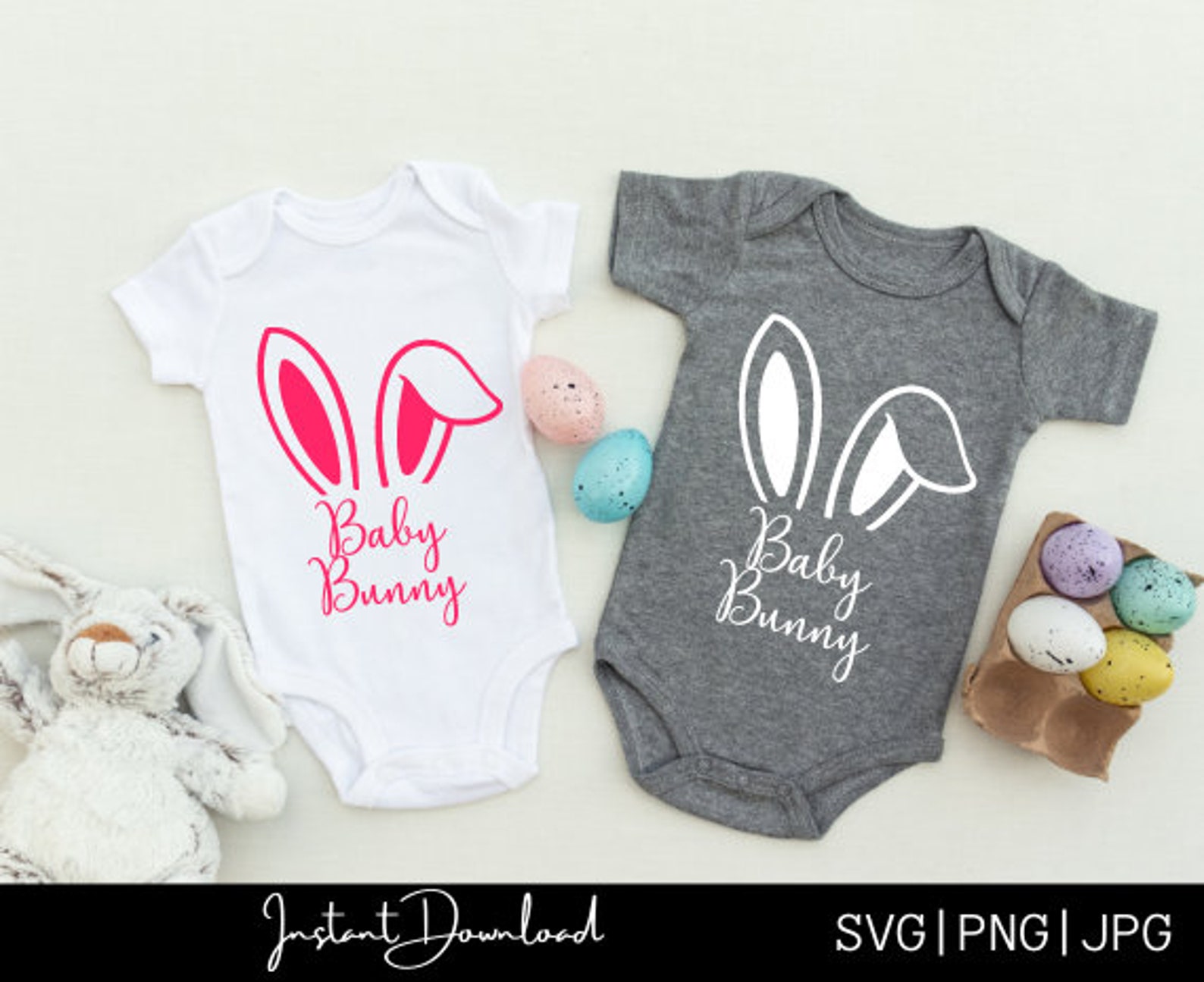 Bunny Family Svg Easter Svg Mama Bunny Svg Happy Easter - Etsy
